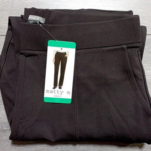 Matty M | Pants & Jumpsuits | Nwt Matty M Womens Pull On Comfort ...